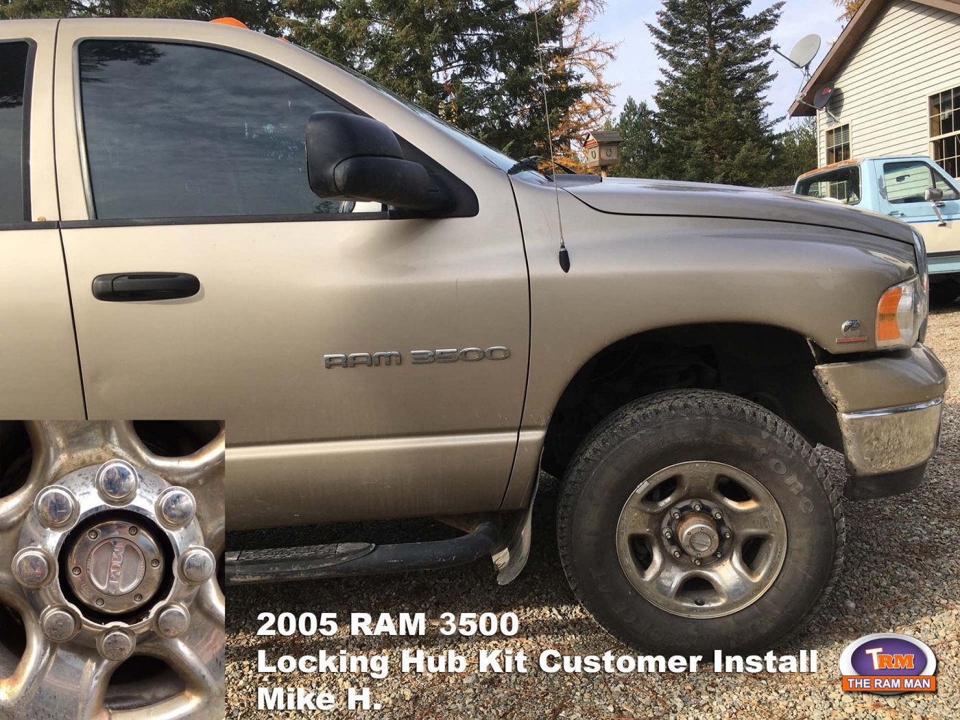 Ram Man / Shop / 2000-2002 Dodge Ram 3500 Dually (DRW) Manual Locking ...