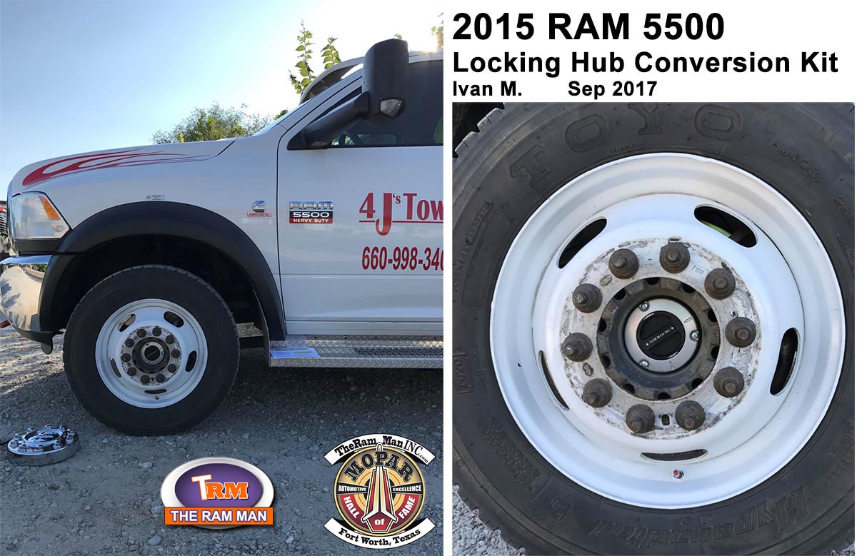 Ram Man / Shop / 2008-2019 Dodge Ram 4500 & 5500 Manual Locking Hub ...