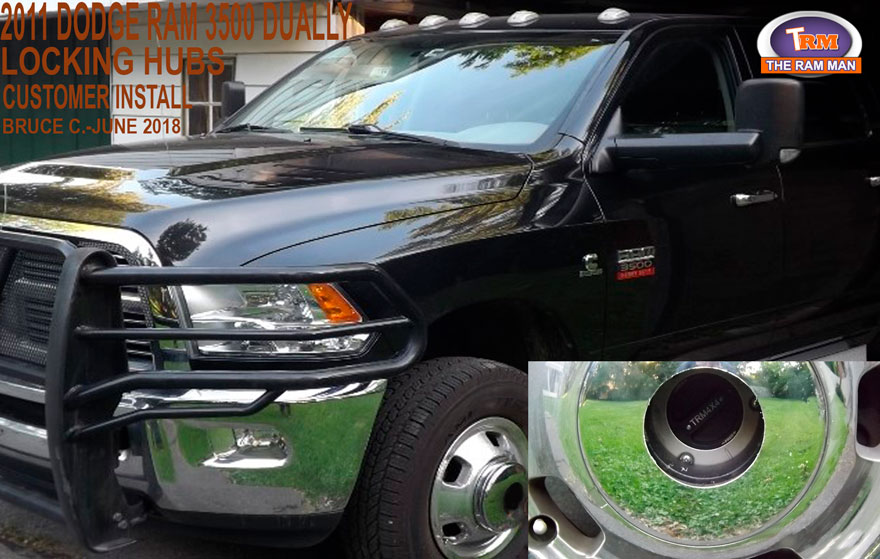 Ram Man / Shop / 2009-2019 Dodge Ram 3500 Dually (DRW) Manual Locking ...