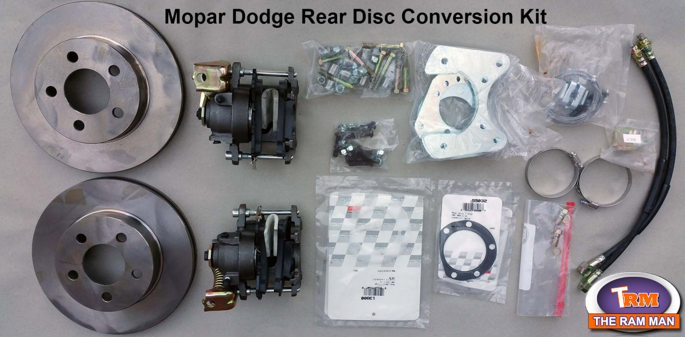 Ram Man / Shop / MOPAR / DODGE REAR DISC CONVERSION KIT A,B,C,E-Body ...